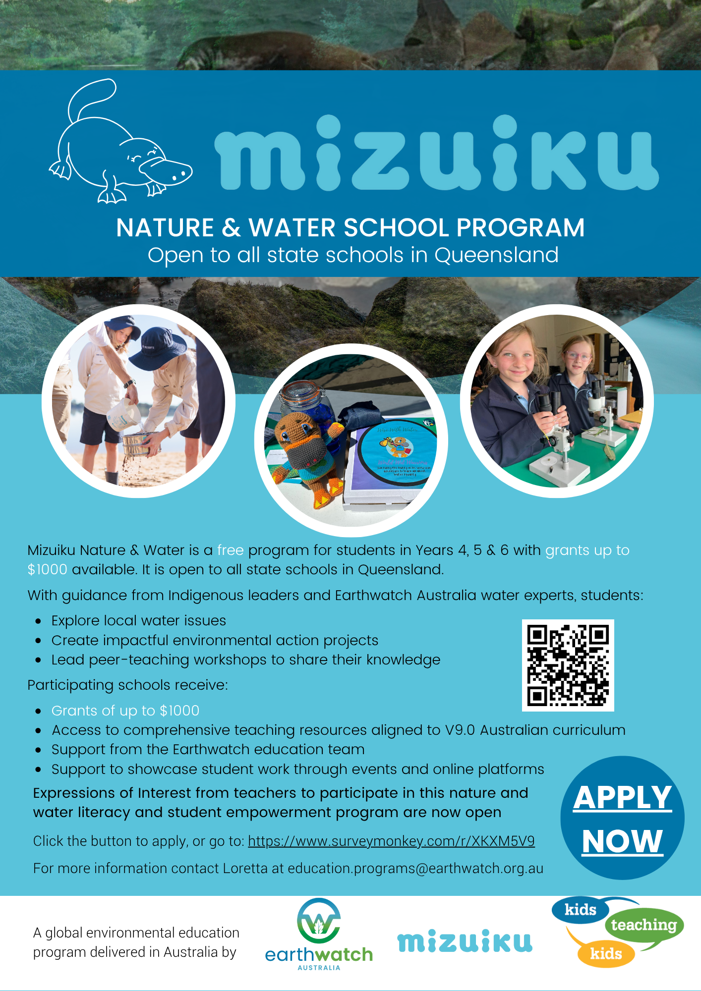 Mizuiku Nature and Water School Program
